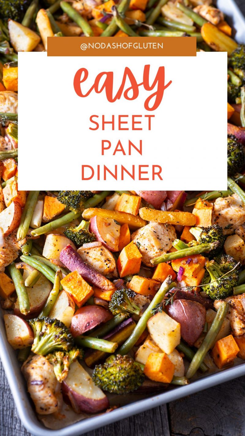 Easy Sheet Pan Dinner - No Dash of Gluten
