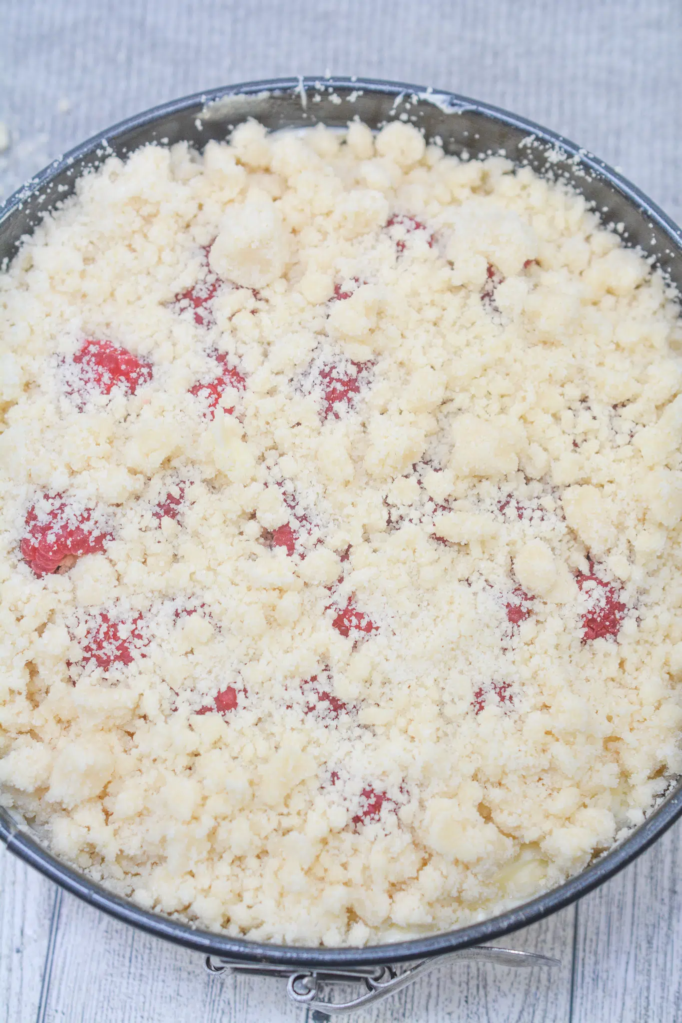 Raspberry Cream Cheese Coffee Cake