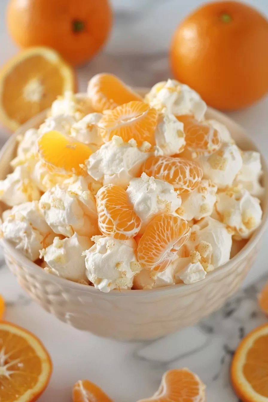 Creamsicle Orange Fluff