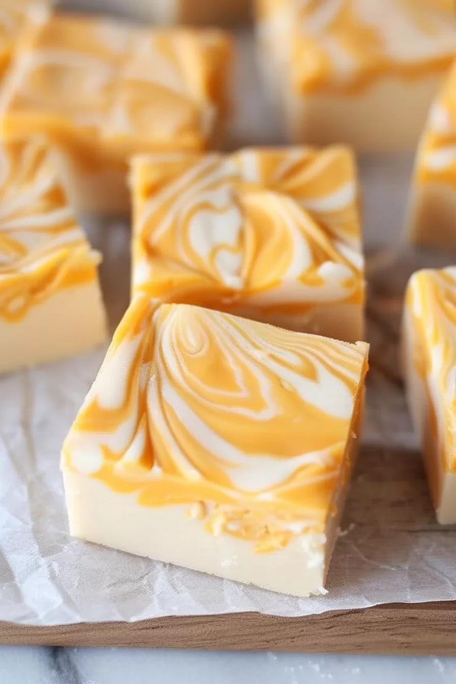 Orange Dreamsicle Fudge
