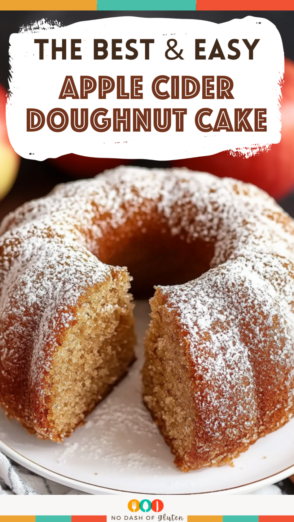 Apple Cider Doughnut Cake
