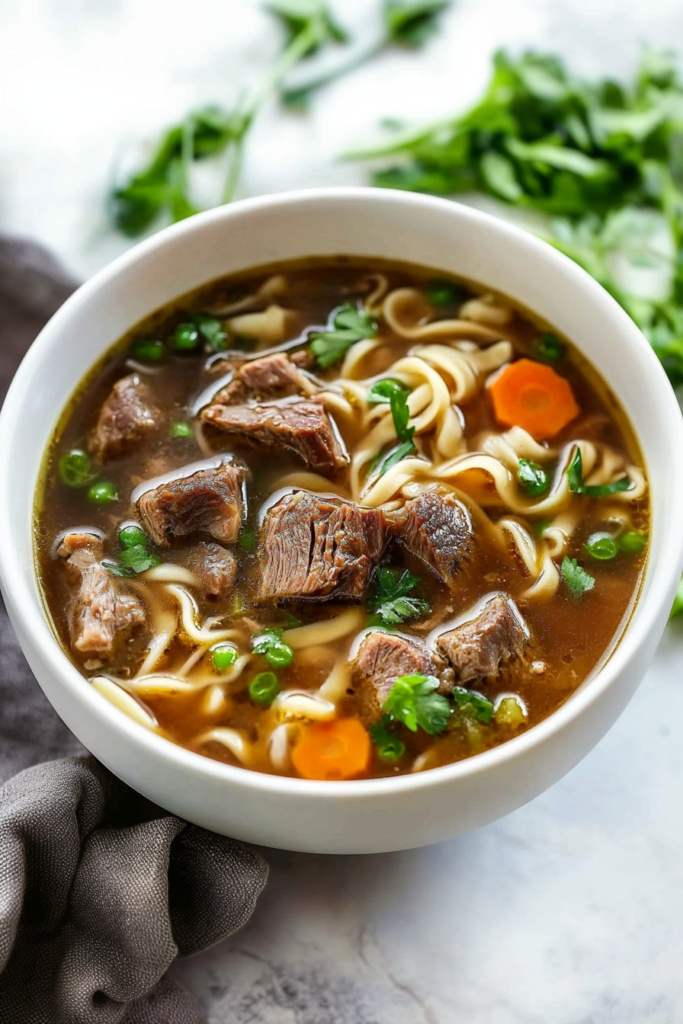 Beef Noodle Soup Recipe