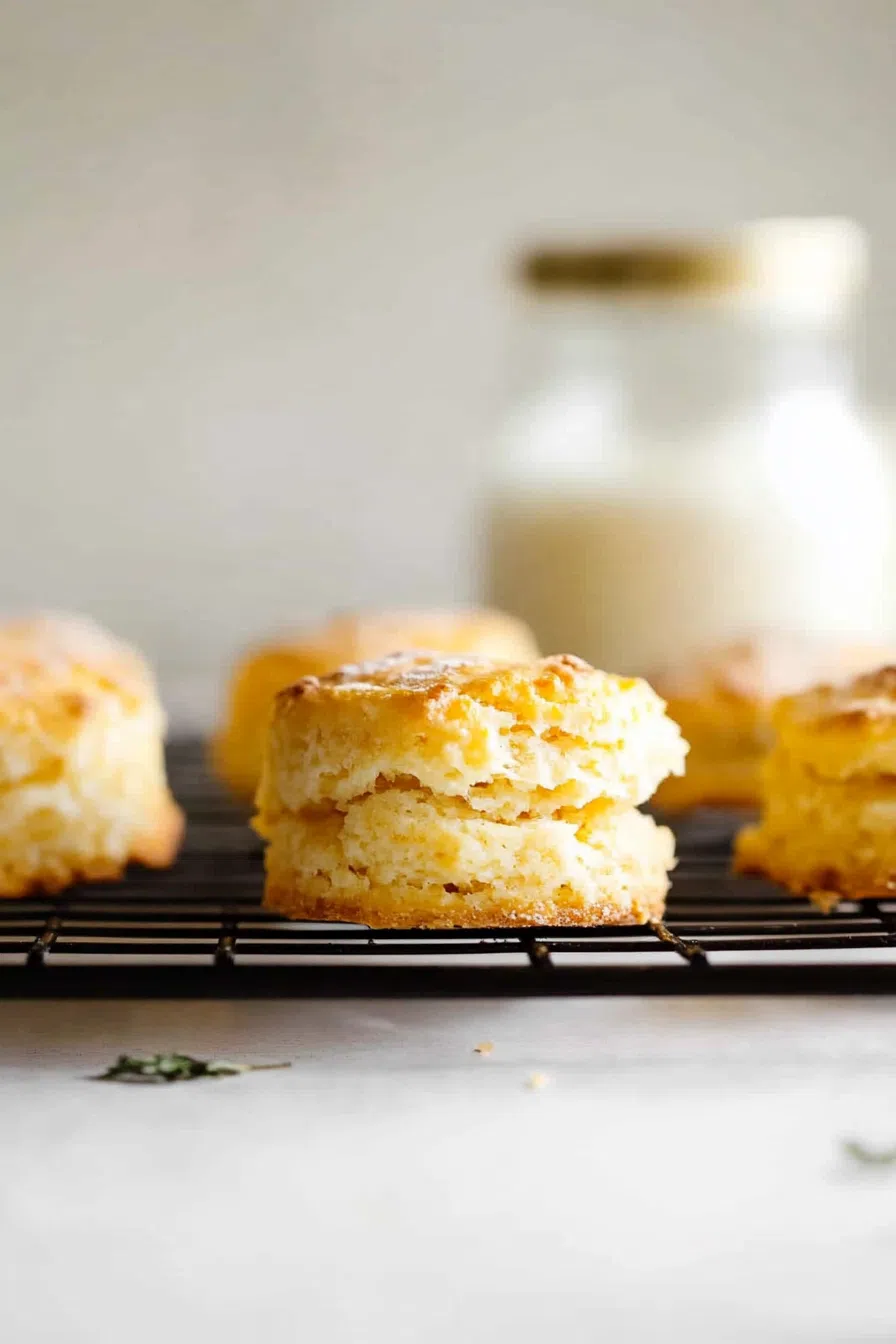 Easy Cornmeal Biscuits Recipe