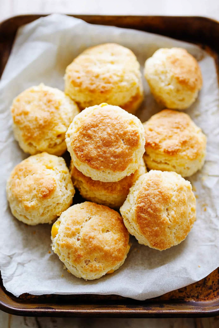 Easy Cornmeal Biscuits Recipe