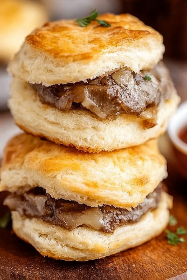 French Dip Biscuits