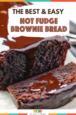 Hot Fudge Brownie Bread