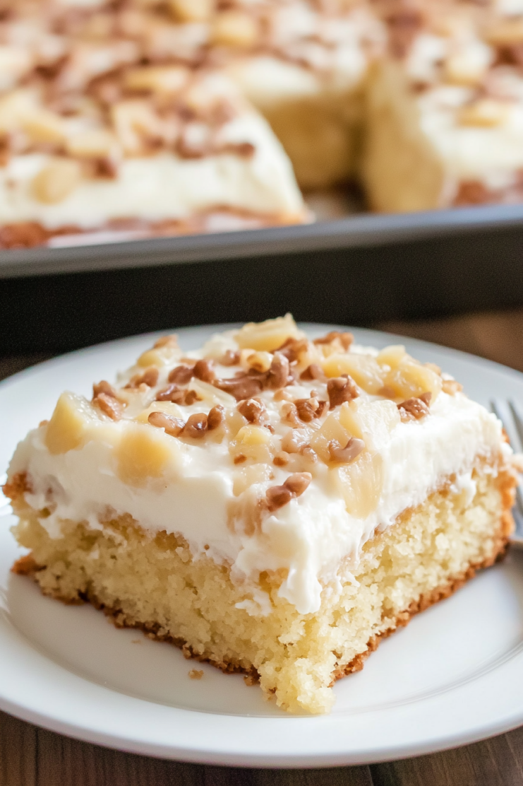 Pineapple Pecan Cake