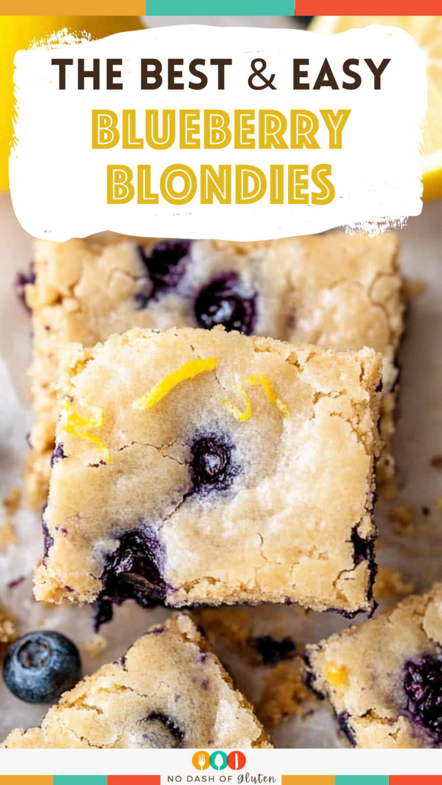 Blueberry Blondies