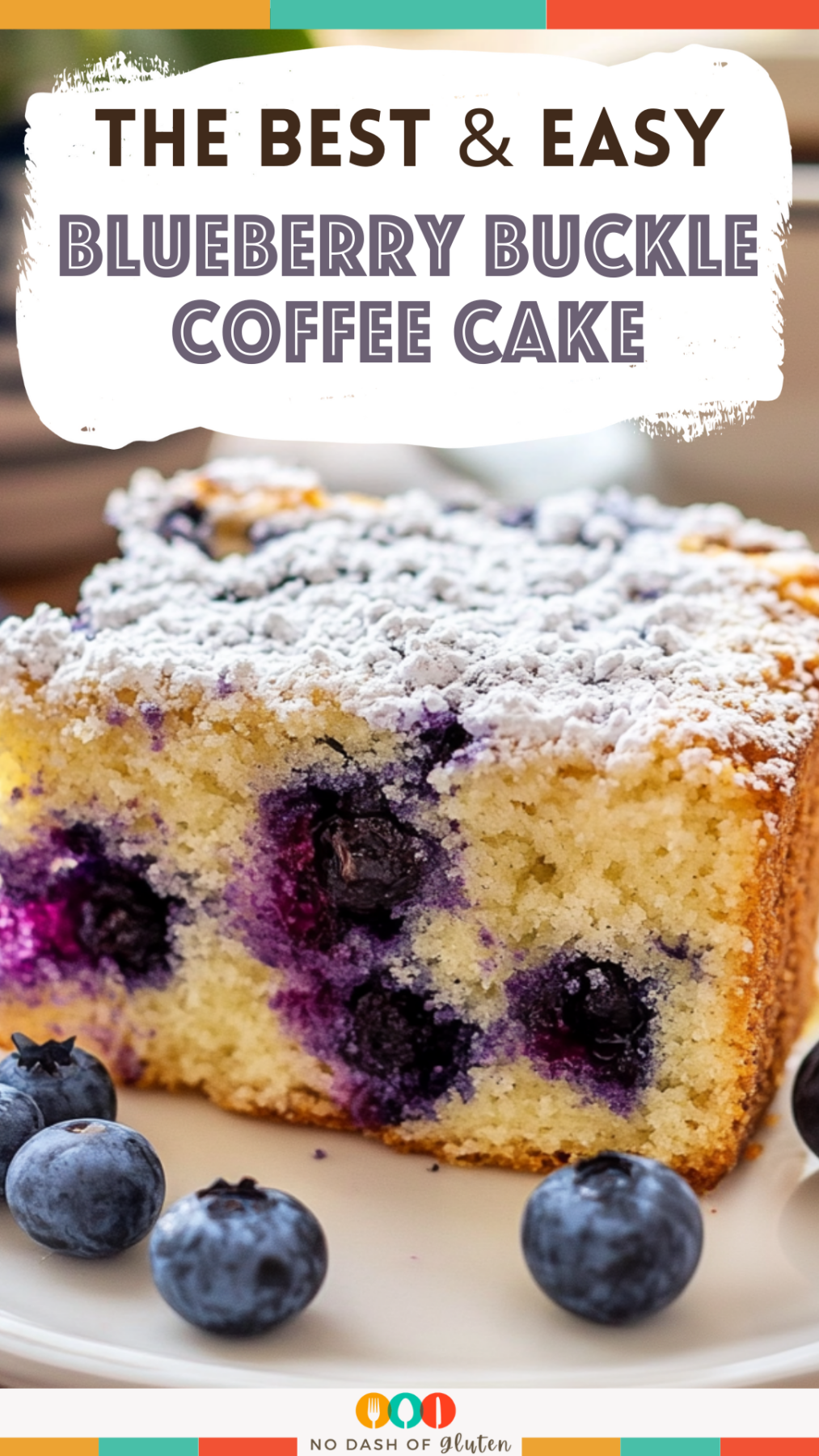 Blueberry Buckle coffee cake