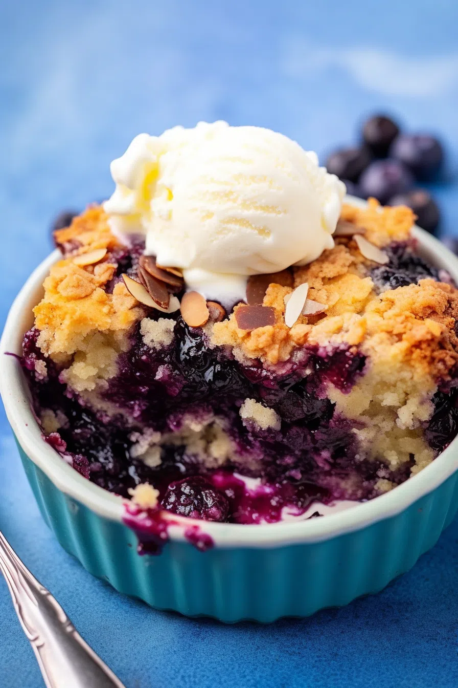 Blueberry Dump Cake