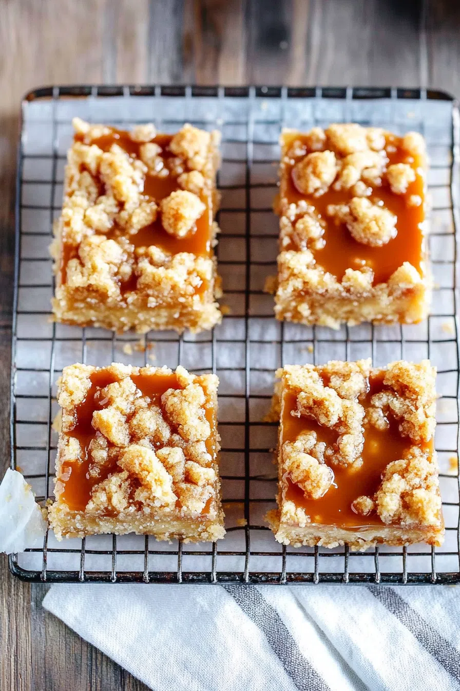 Caramel Crumb Bars