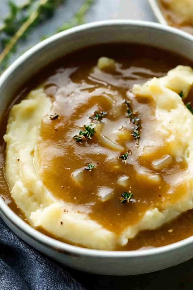 Easy Onion Gravy