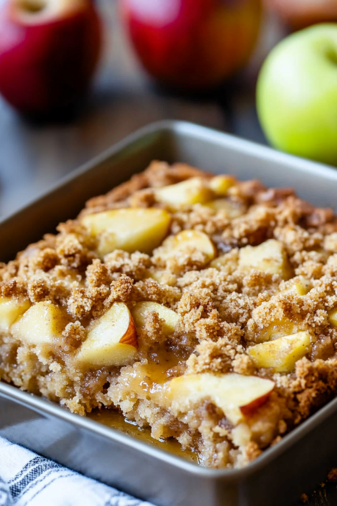 Apple Crumble Coffee Cake