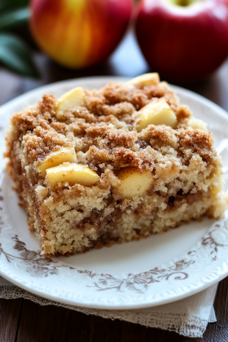 Apple Crumble Coffee Cake