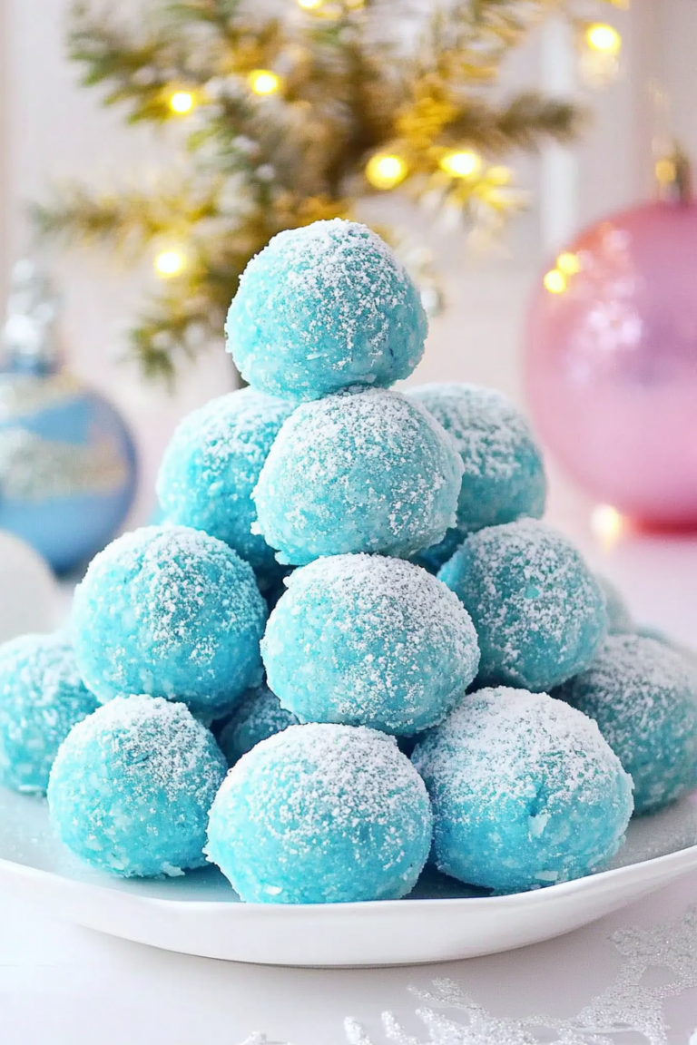 Blue Christmas Truffles: A Unique Twist on Holiday Sweets!
