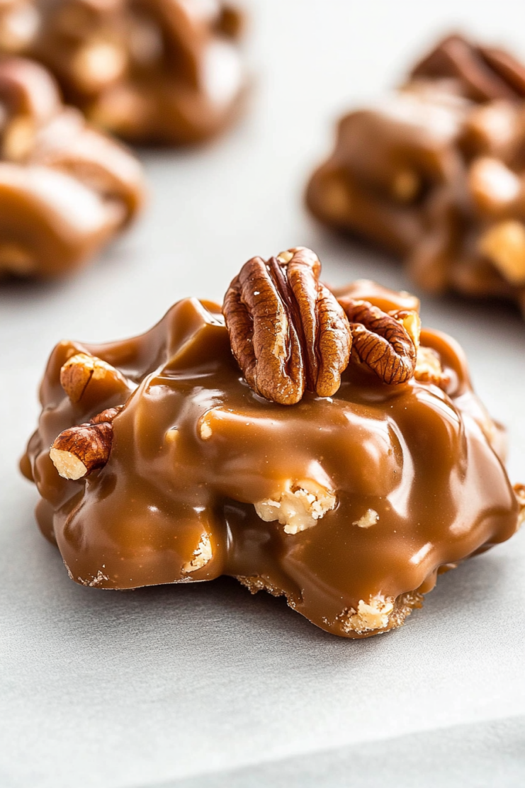 Caramel Pecan Clusters
