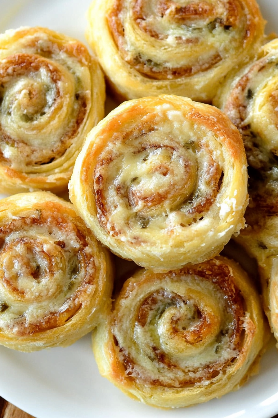 Cheesy French Pinwheels