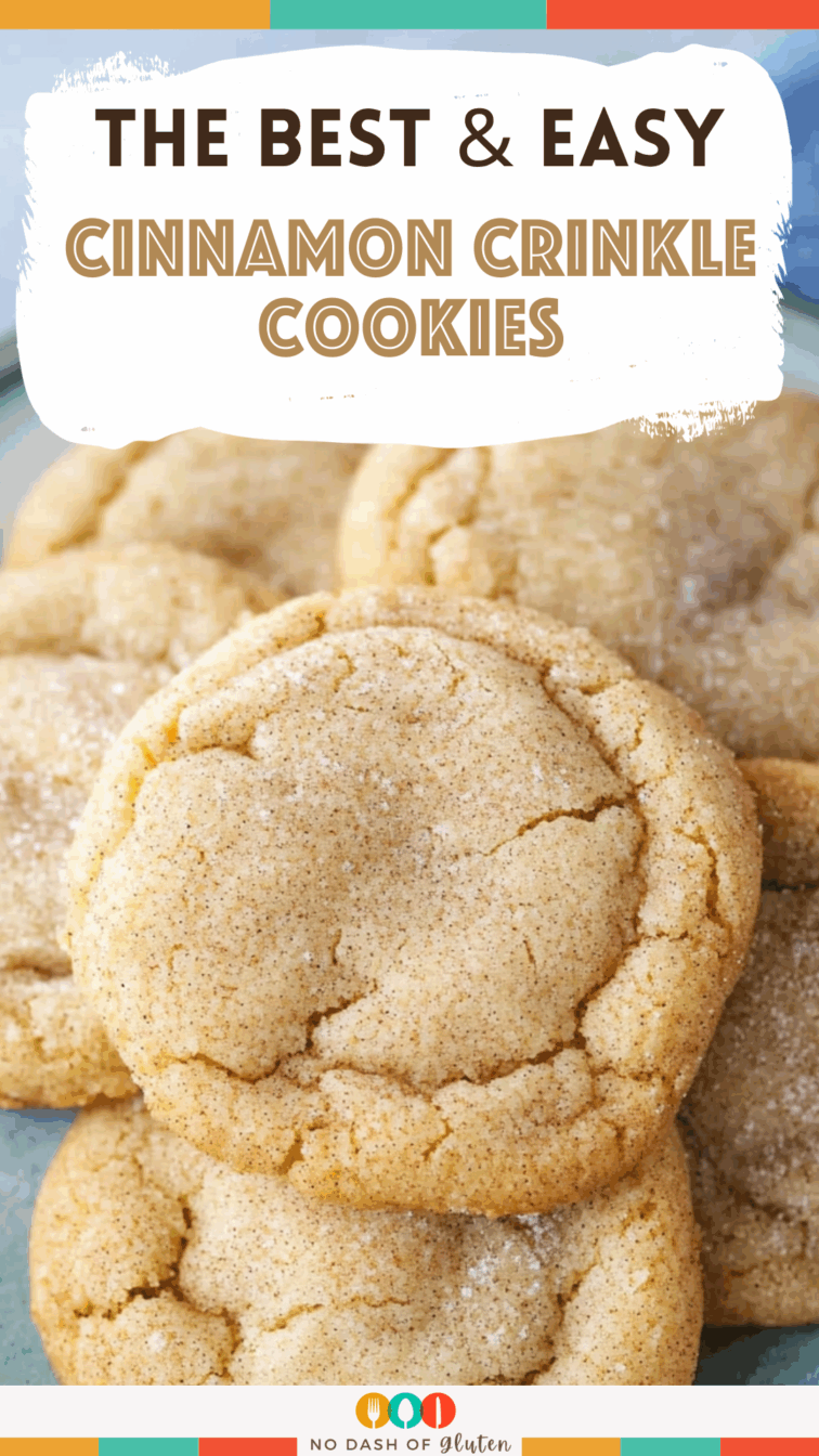 Cinnamon Crinkle Cookies