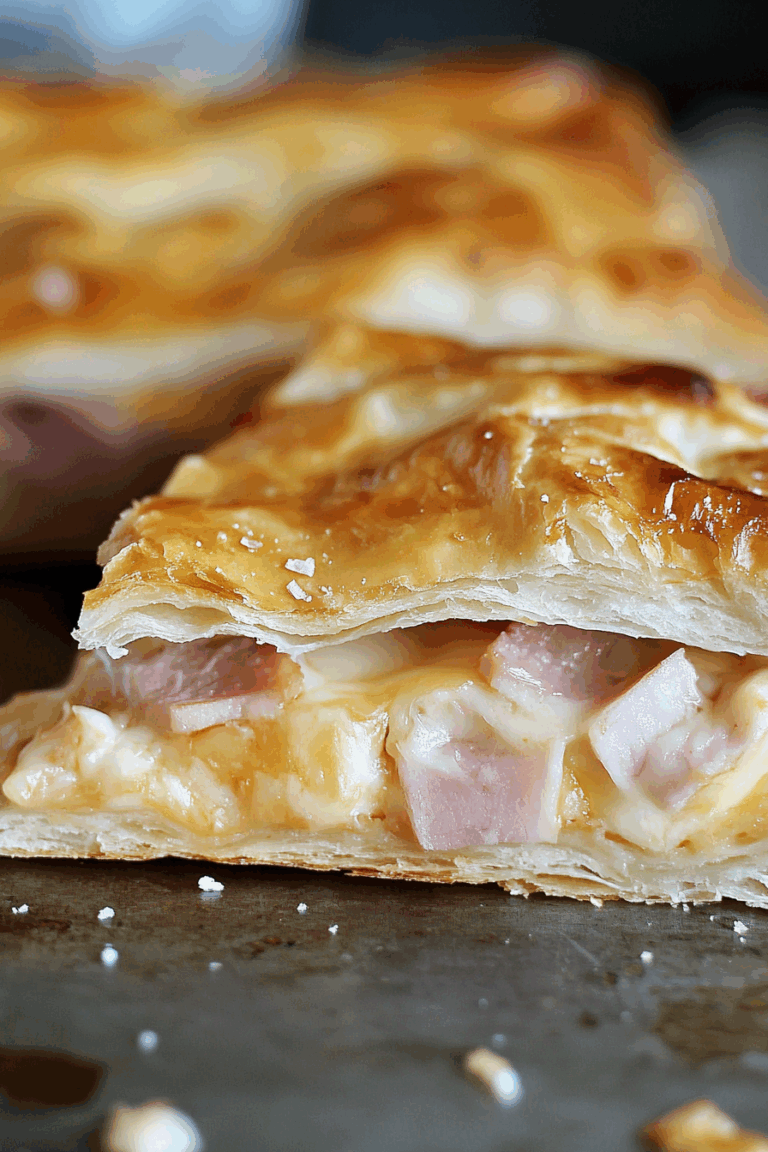 Ham and Cheese Puff Pastry
