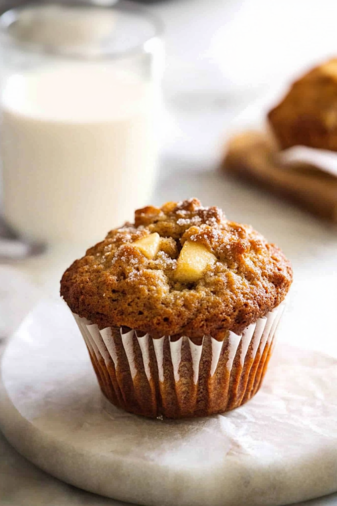 Jumbo Apple-Walnut Muffins