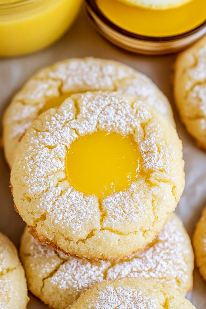 Zesty Lemon Curd Cookies: A Citrusy Delight!