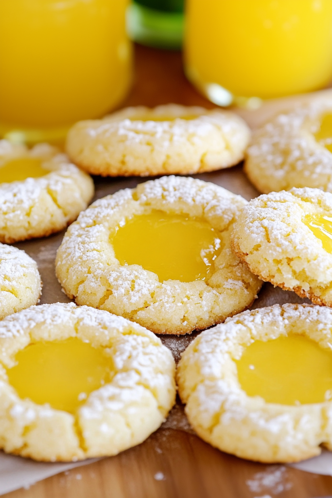 Zesty Lemon Curd Cookies: A Citrusy Delight!