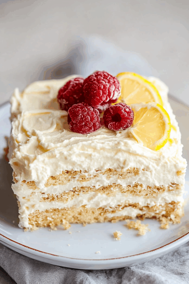 Lemon Icebox Cake