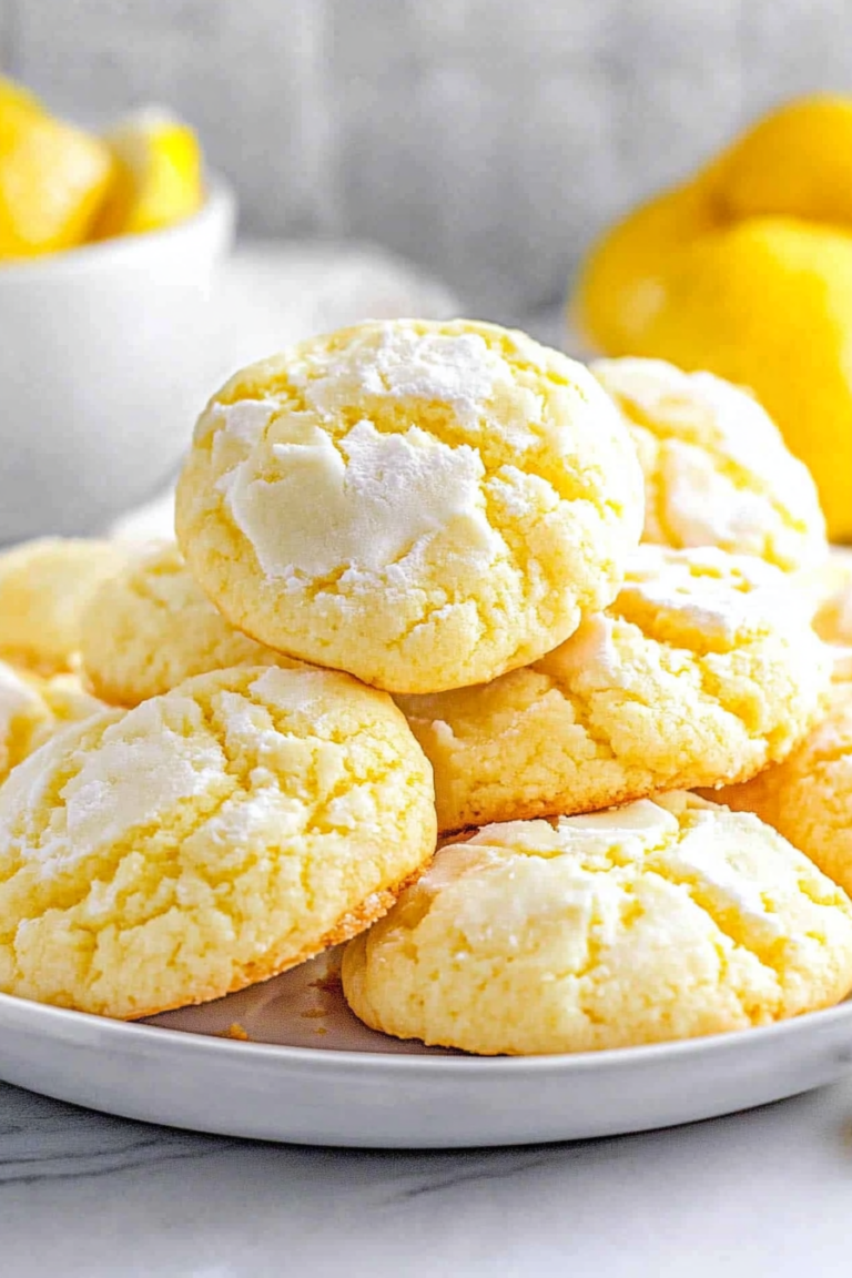 Lemon Pound Cake Cookies