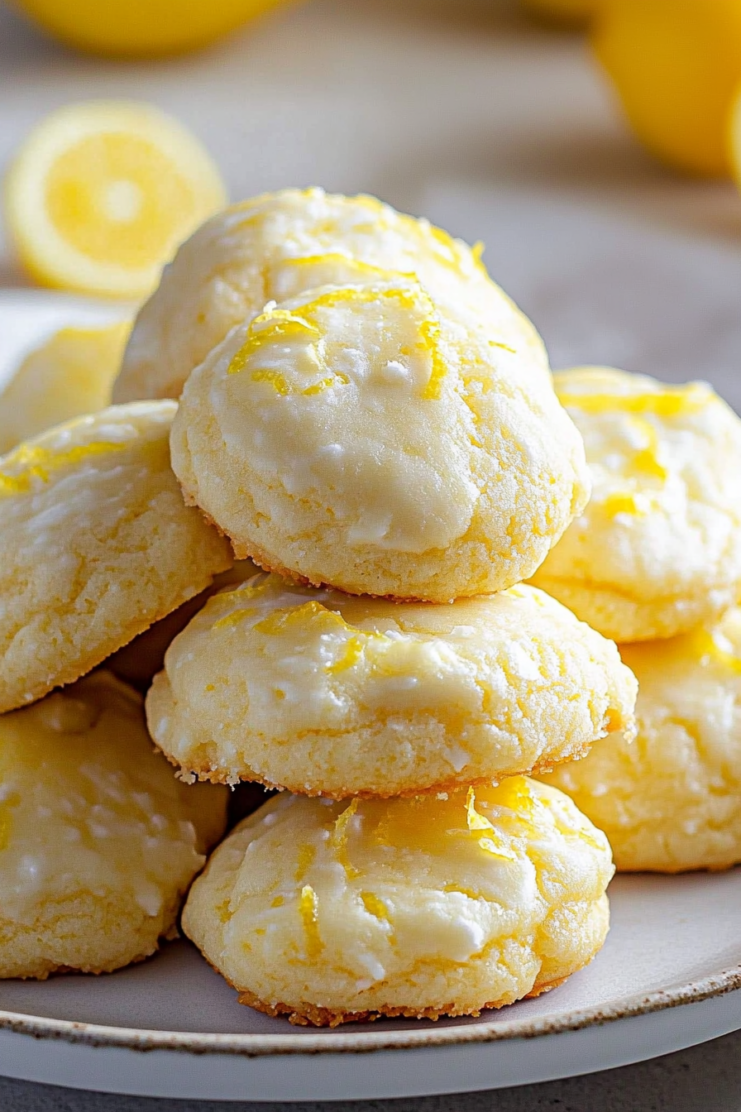Lemon Pound Cake Cookies