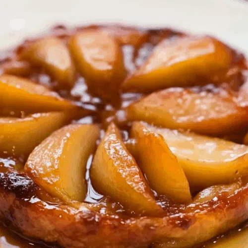 Maple-Pear Tarte Tatin