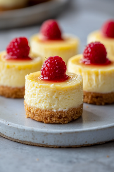 Easy Mini Cheesecake Bites