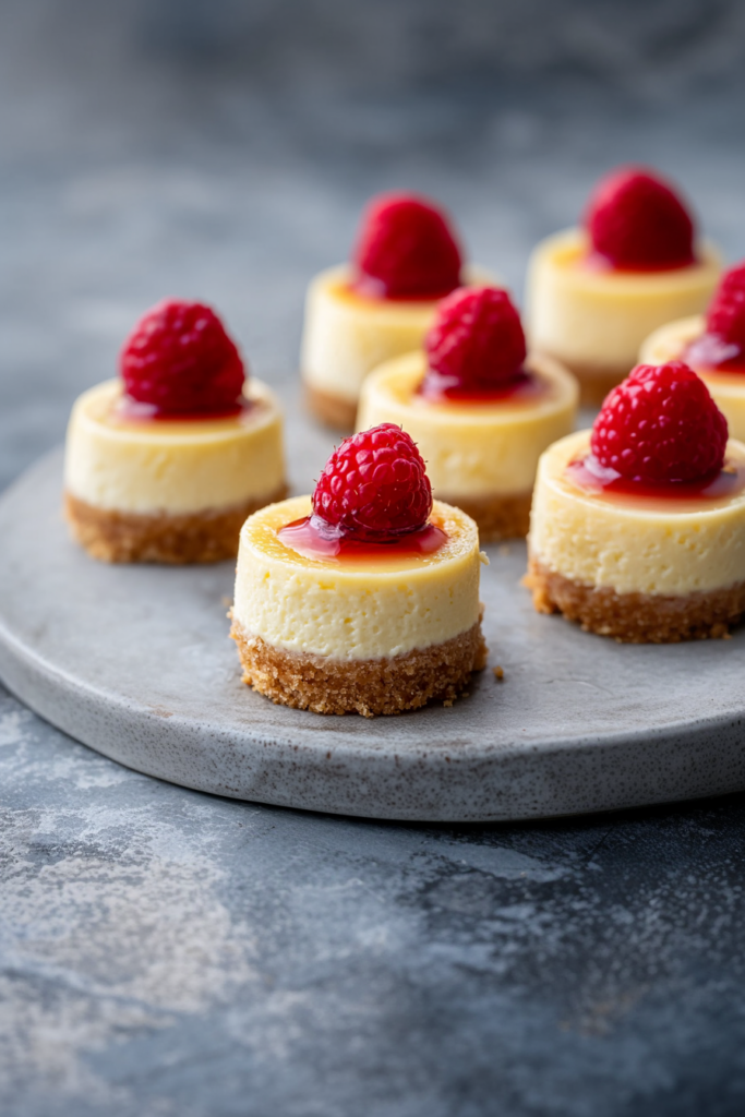 Easy Mini Cheesecake Bites
