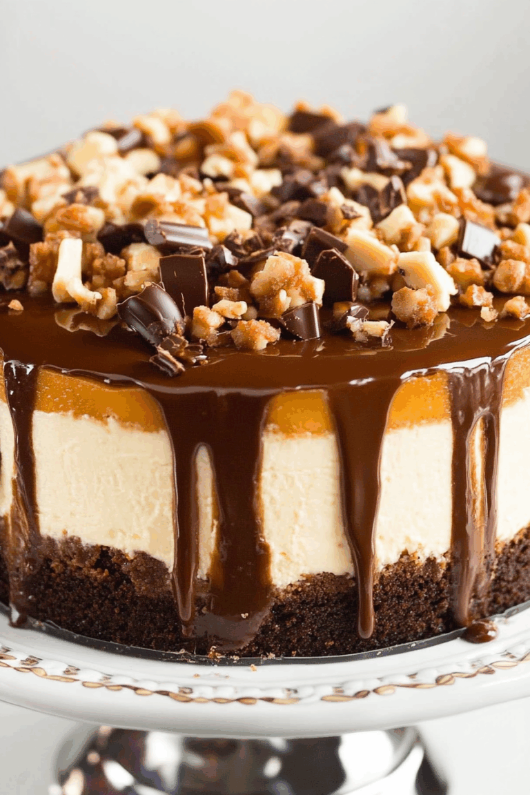 Turtle Cheesecake