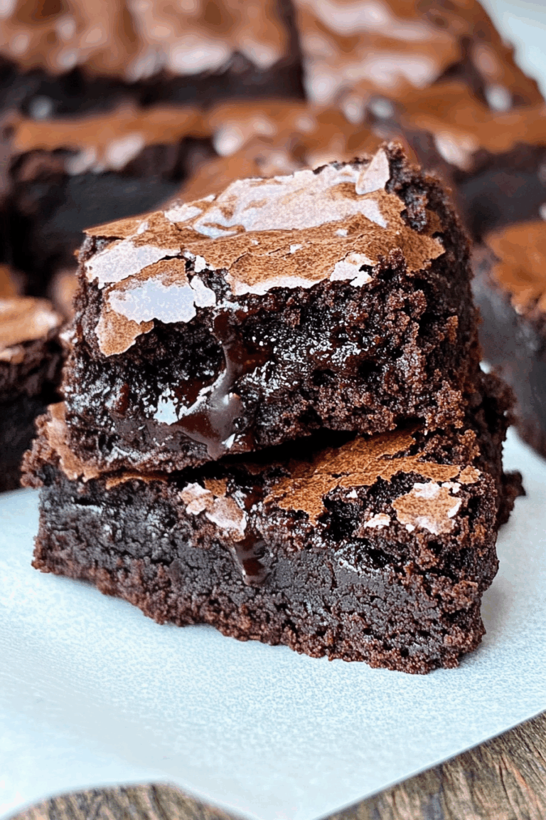 Lava Brownies