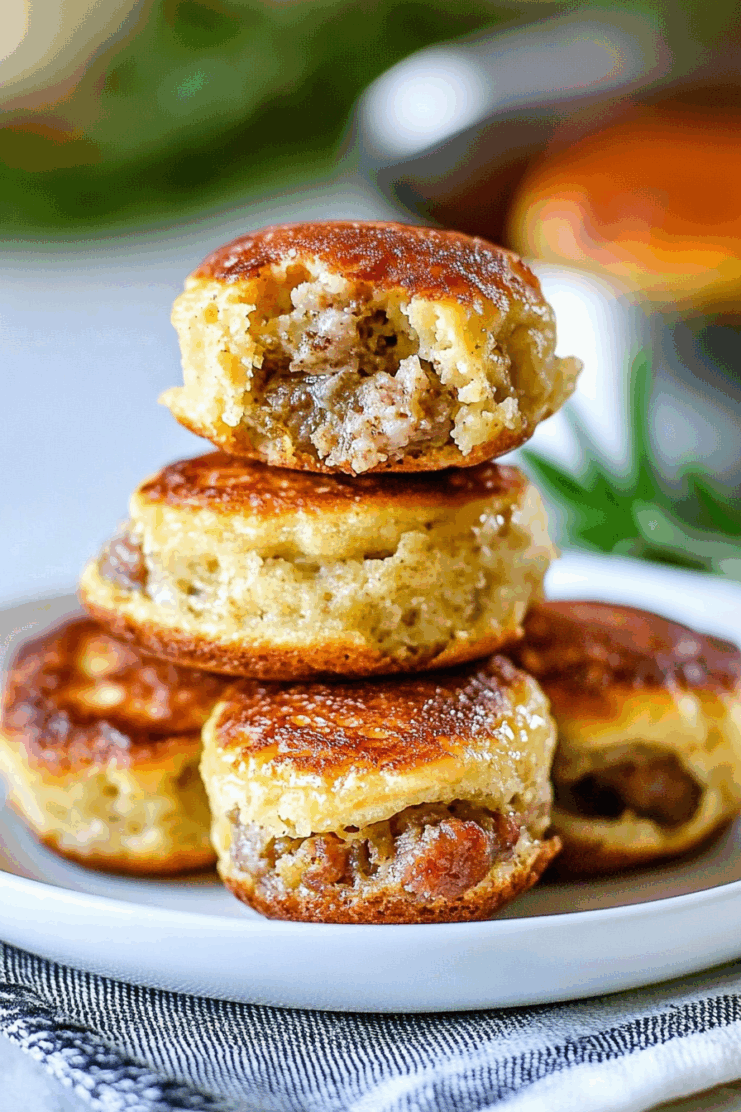 Sausage Pancake Muffins