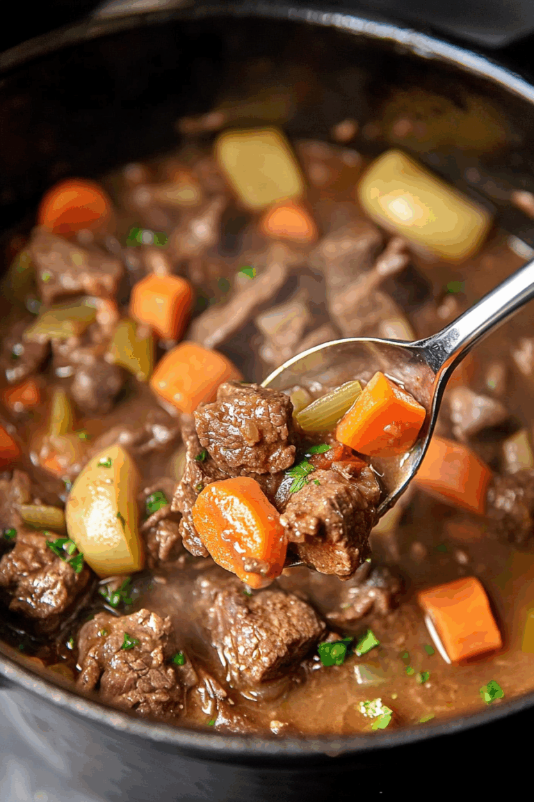 Slow Cooker Beef Stew