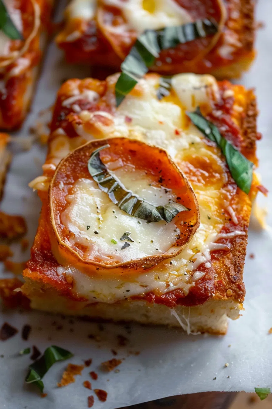 Easy Garlic Bread Pizza
