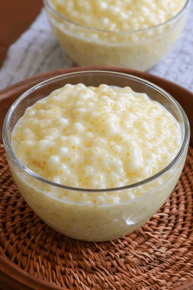 Homemade Tapioca Pudding