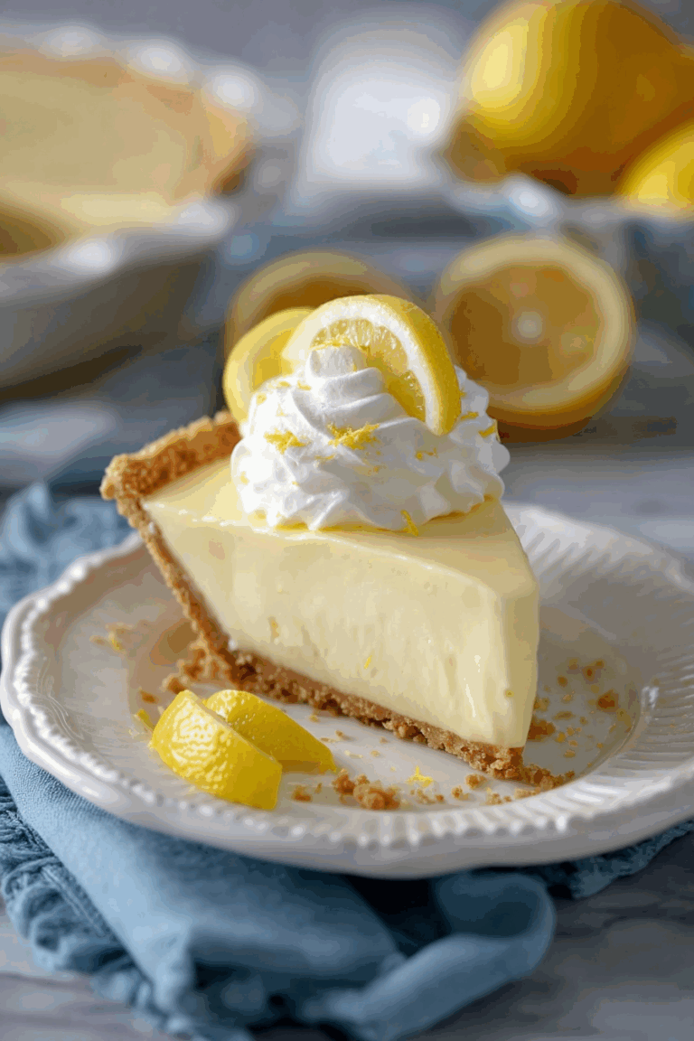Lemon Chiffon Pie