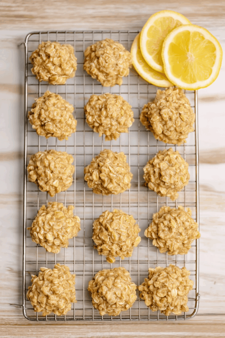 Lemon Oatmeal Cookies