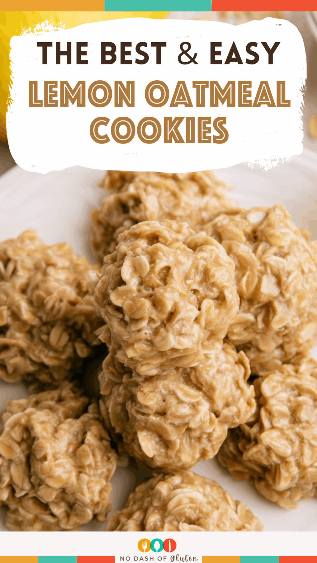 Lemon Oatmeal Cookies