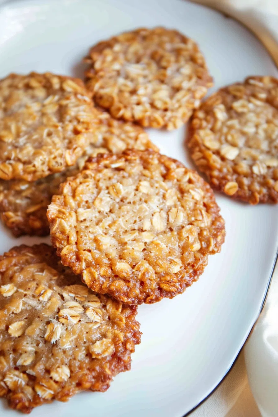 Oatmeal Lace Cookies
