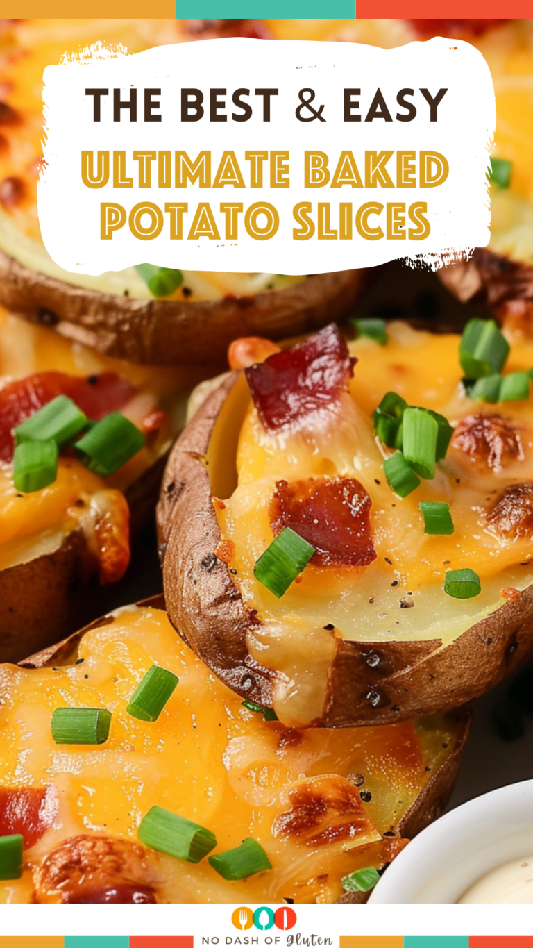 Crispy Cheesy Bliss: Ultimate Baked Potato Slices