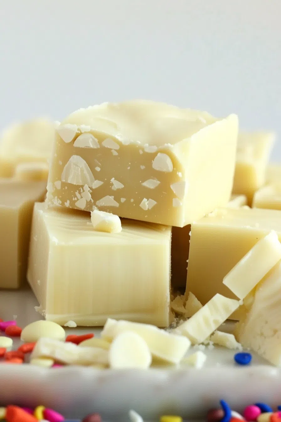 Easy White Chocolate Fudge
