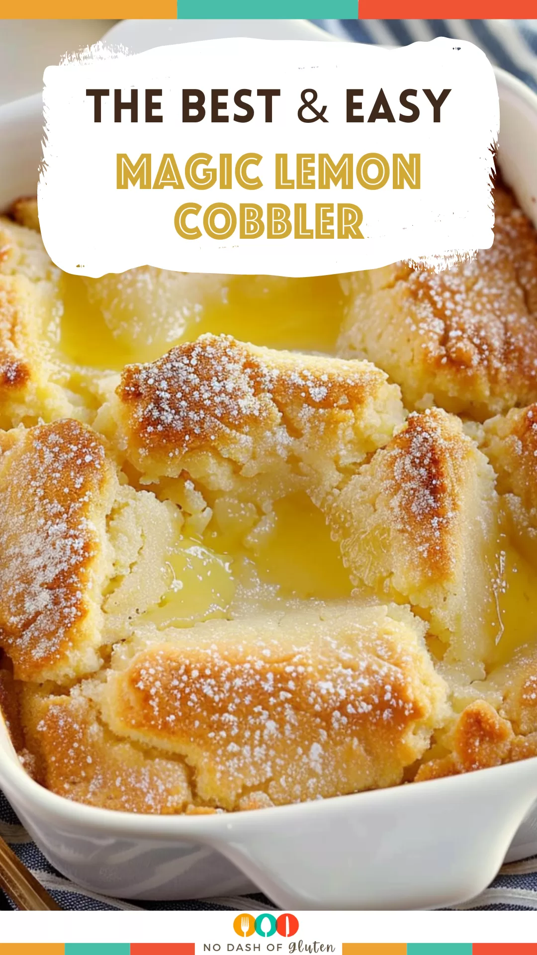 Magic Lemon Cobbler