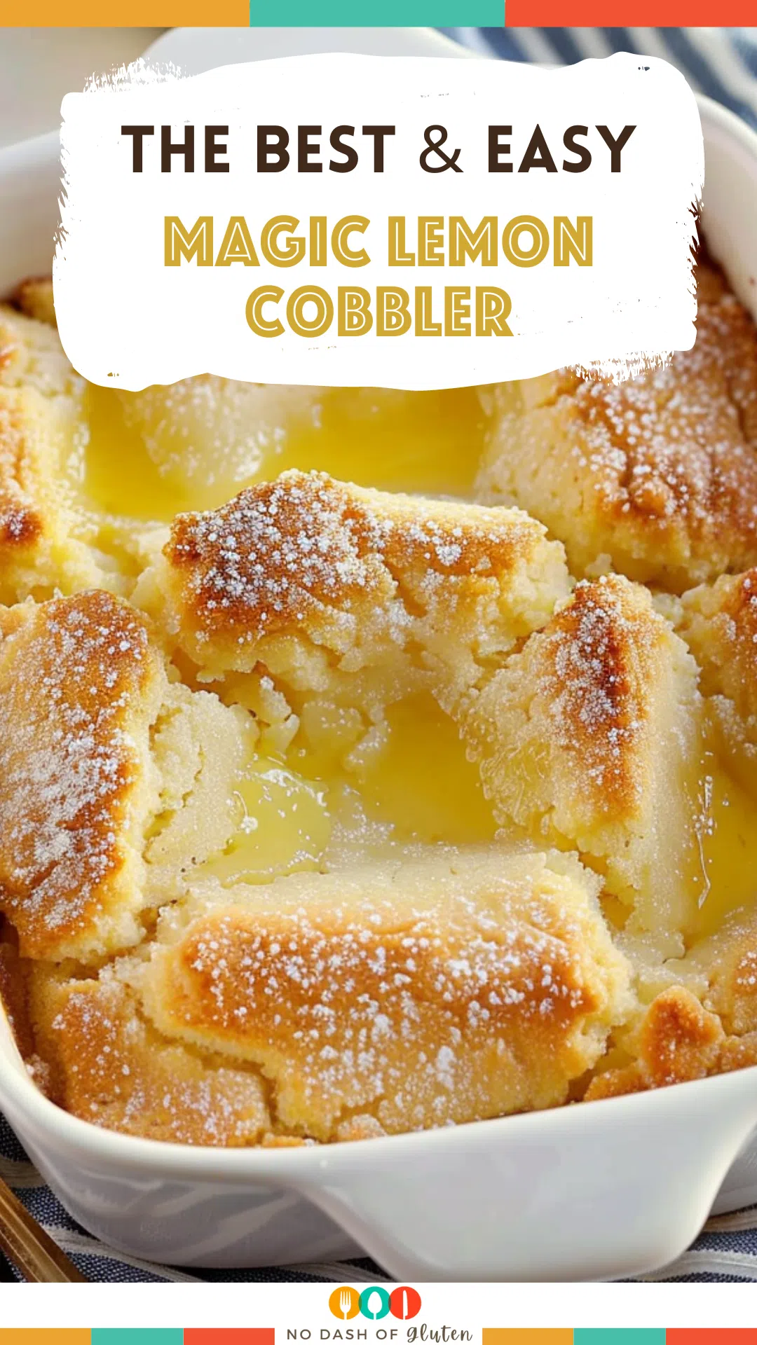 Magic Lemon Cobbler