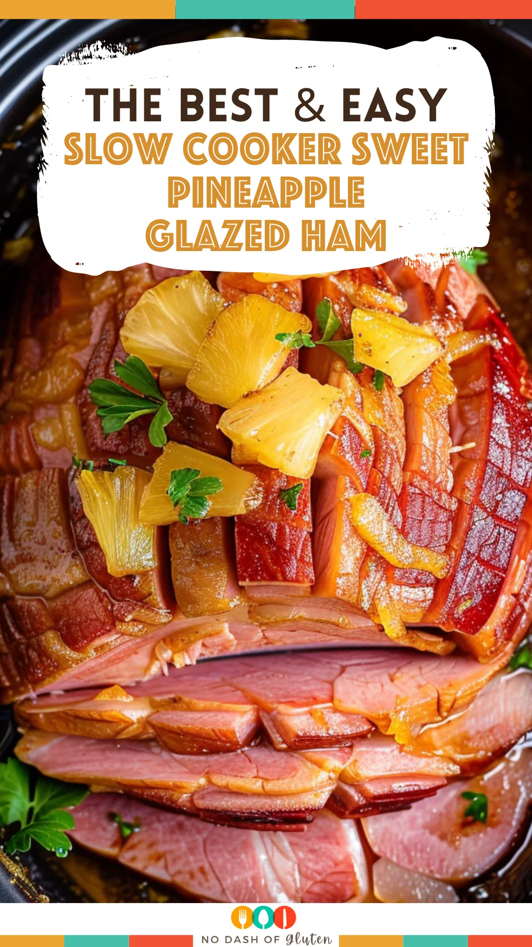 Sweet Pineapple Glazed Ham