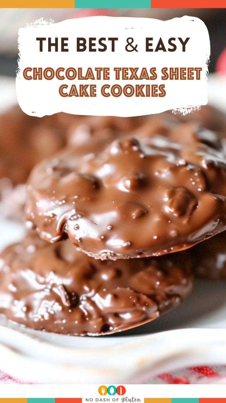 Chocolate Texas Sheet Cake Cookies