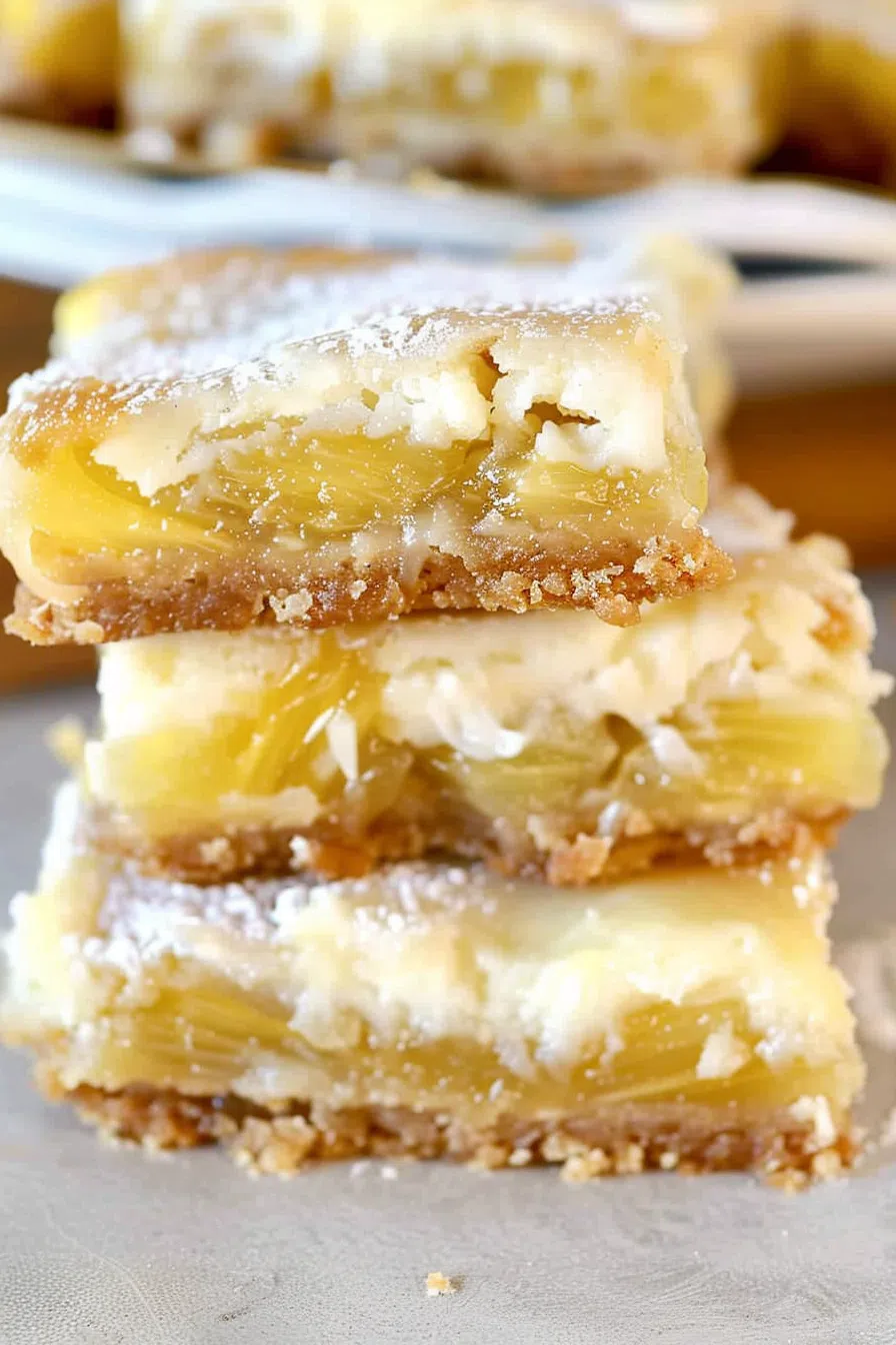 Classic Pineapple Bars Recipe