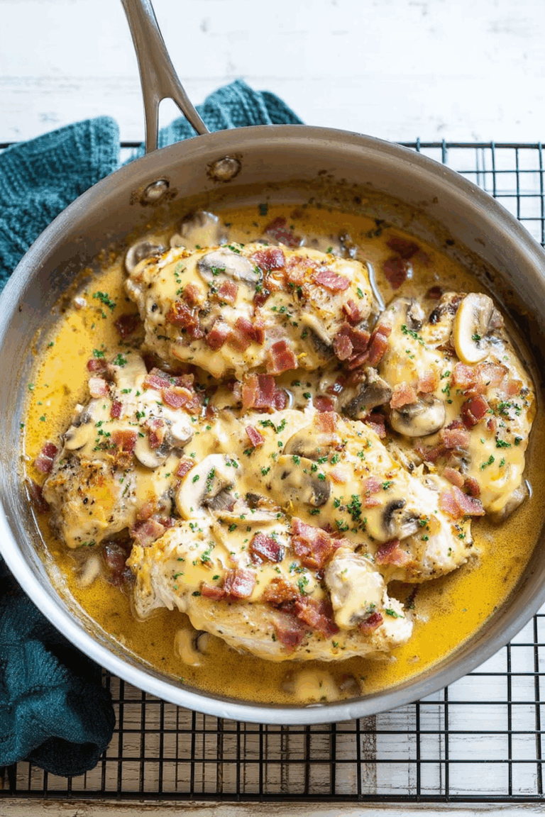 Honey Mustard Glazed Chicken Delight